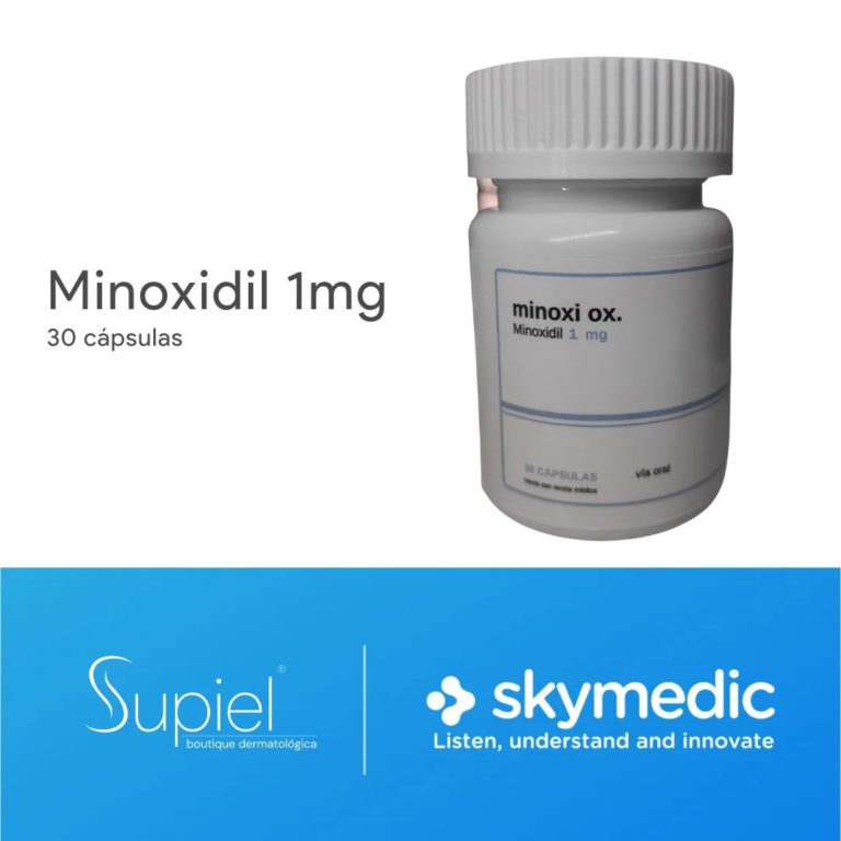 Skymedic Minoxidil 30 Capsulas 1Mg - DermaMedic