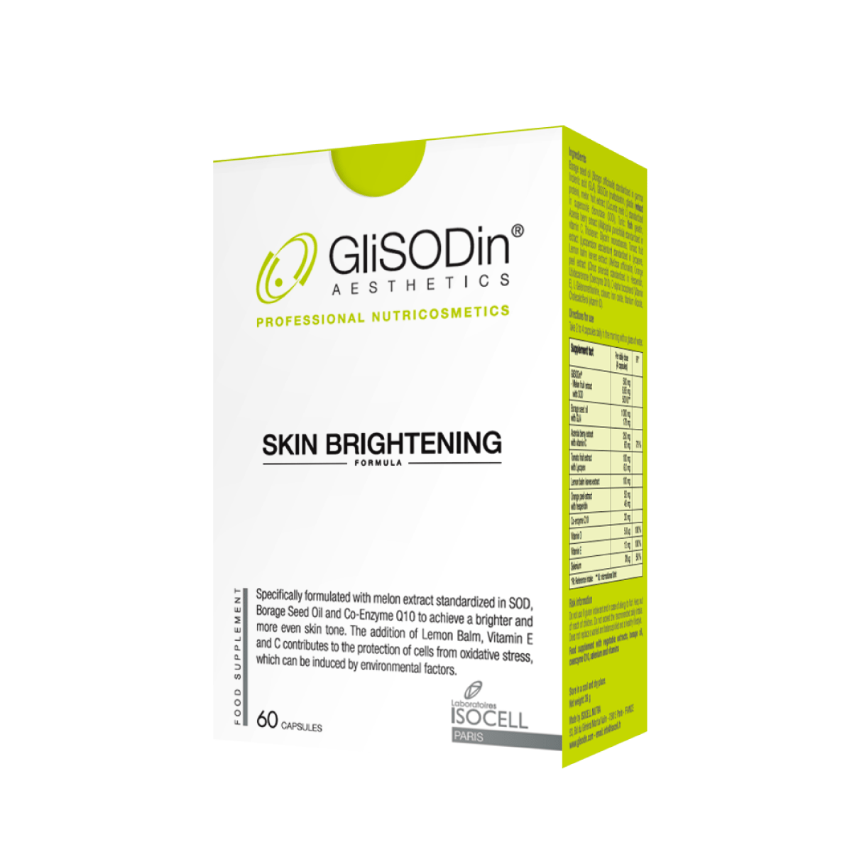 GLISODIN ADVANCED ANTI-AGING FORMULA 90CAPS – DermaMedic